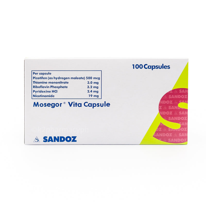 Mosegor® Vita Capsule Orexigenic Agent with Vitamin B Complex Capsules