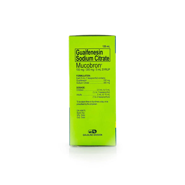Mucobron® Syrup 120mL Medi-Rx Incorporated