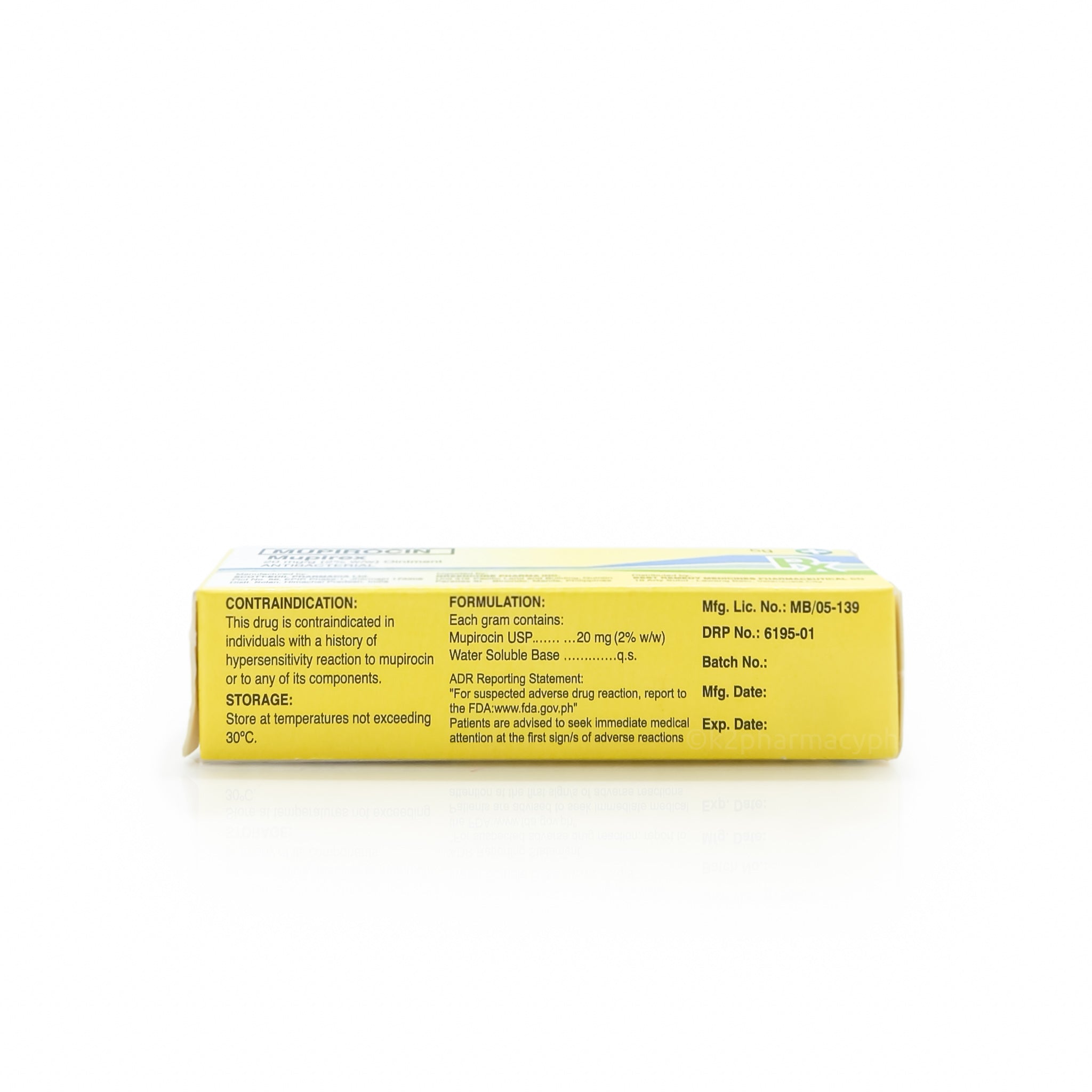 Mupirex 20mg/g Ointment 5g
