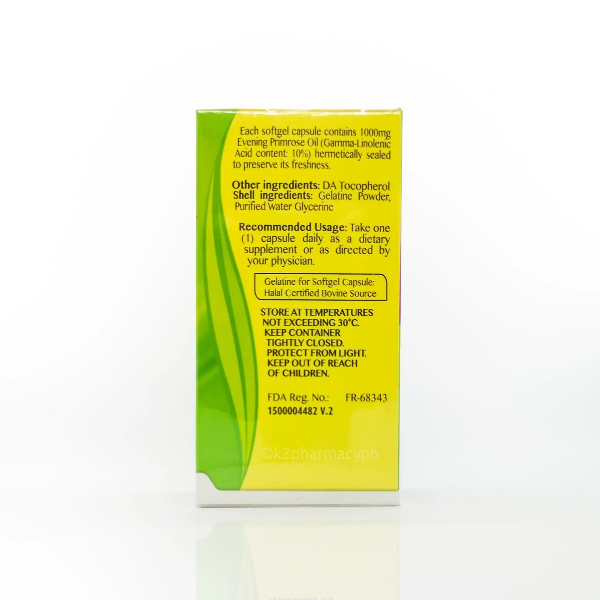 Naturalle Evening Primrose Oil 1000mg Softgel Capsule Oxford ...