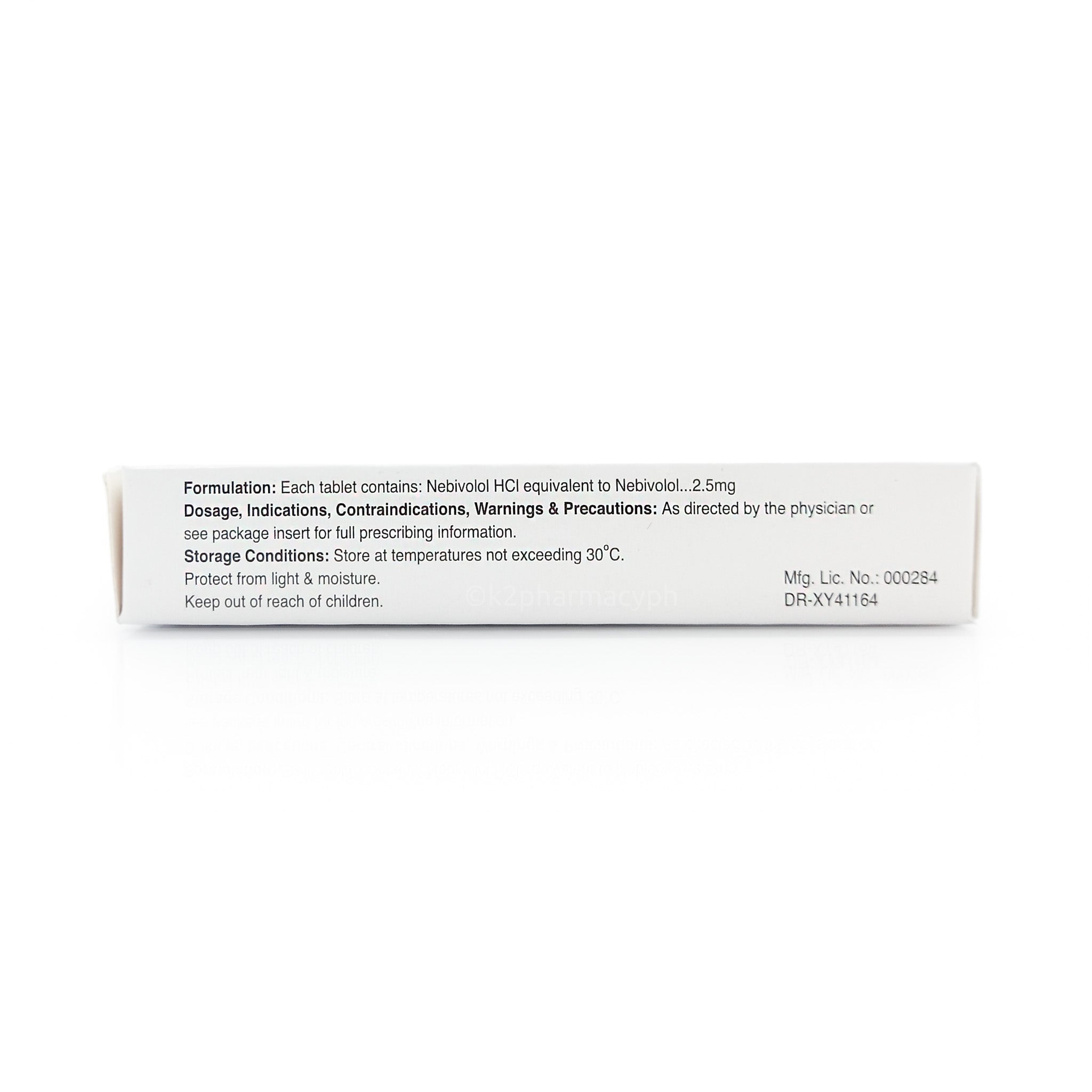 Nebil® 2.5mg Tablet