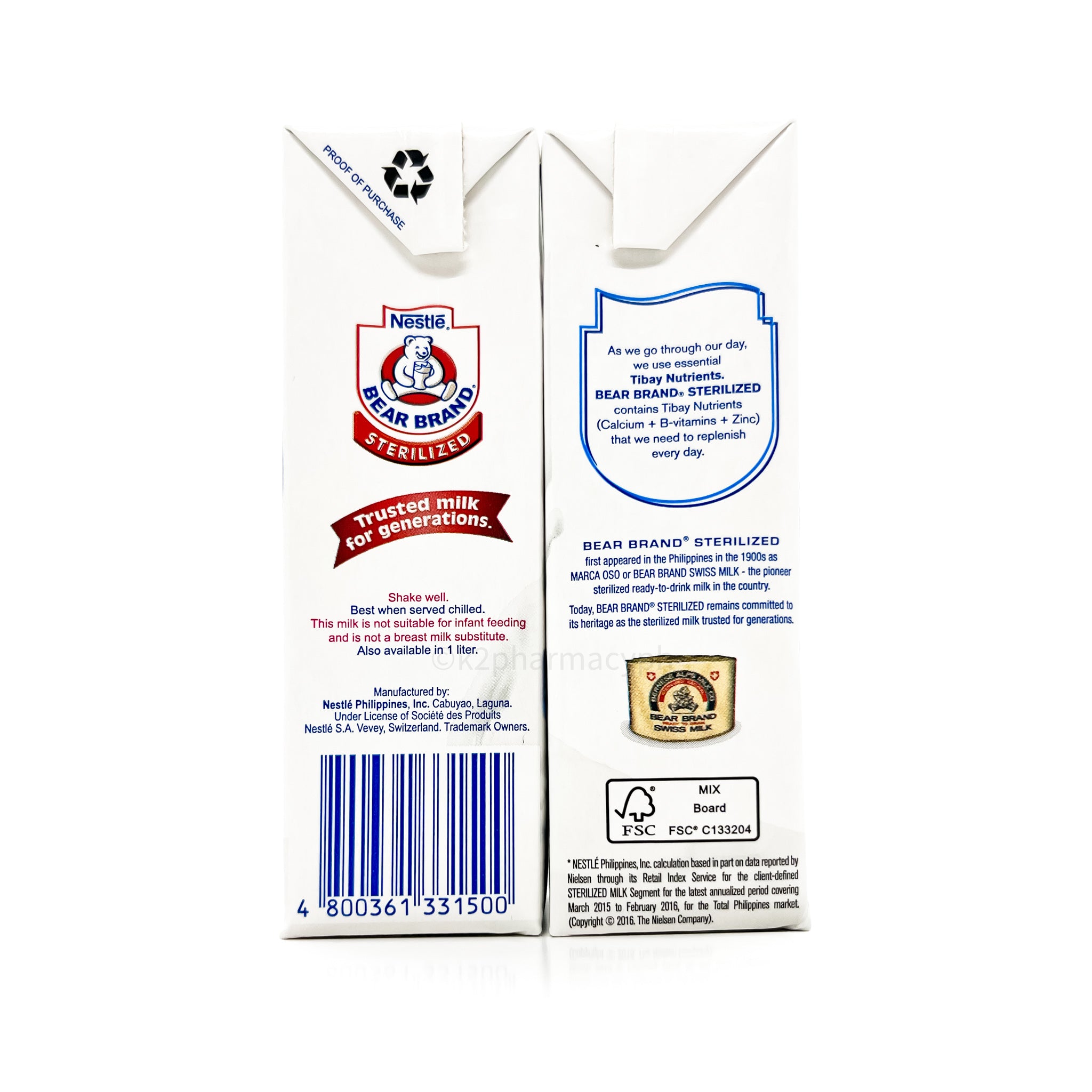 Nestle® Bear Brand® Sterilized 200mL