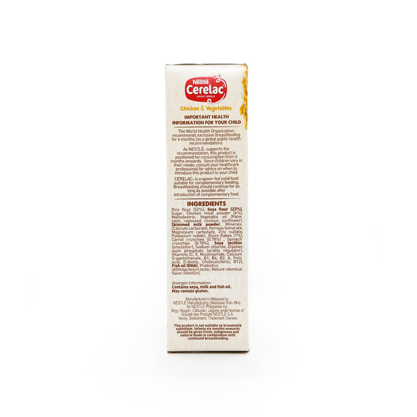 Nestle® Cerelac® Infant Cereals Chicken & Vegetables 120g