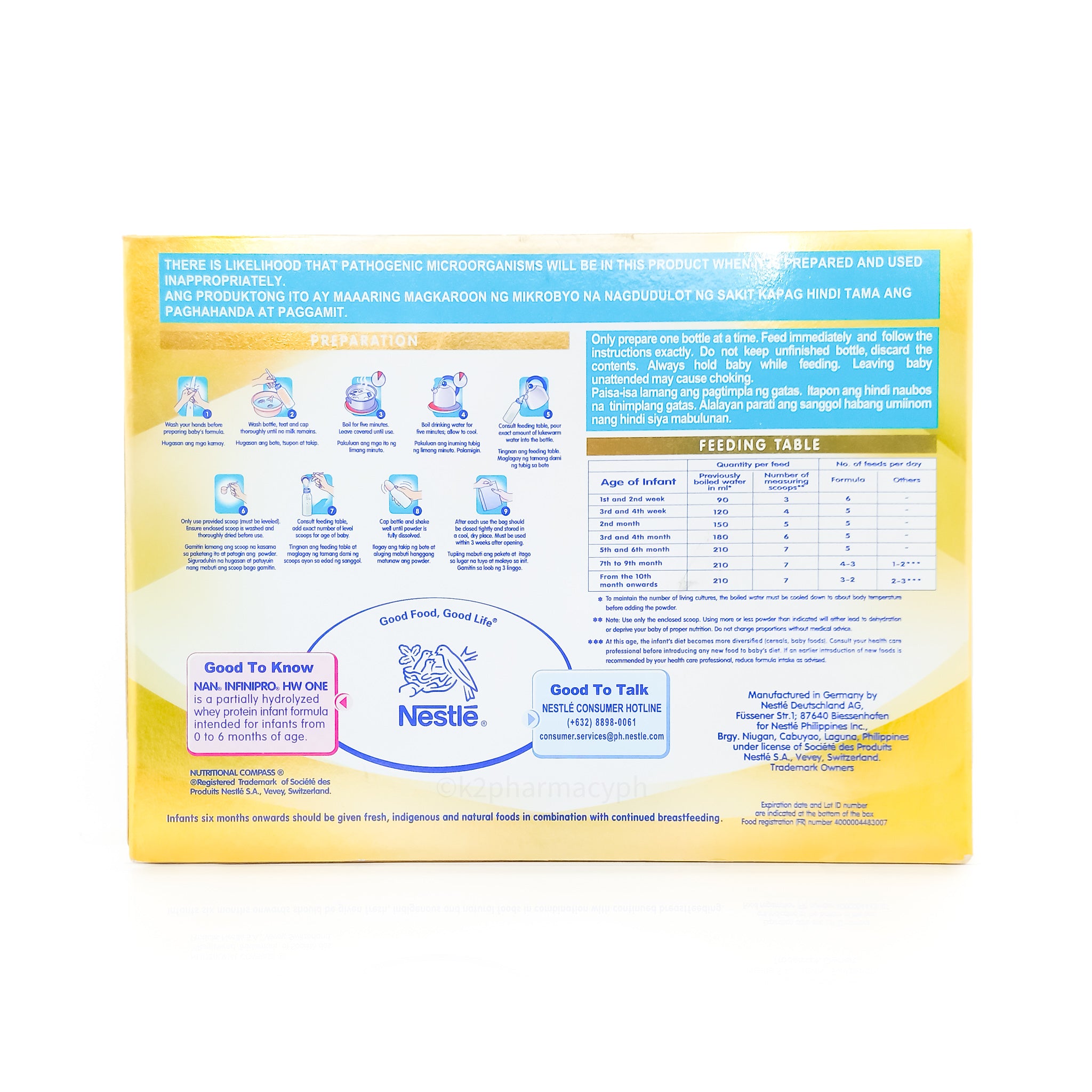 Nestle® Nan® InfiniPro® HW One 1.4kg