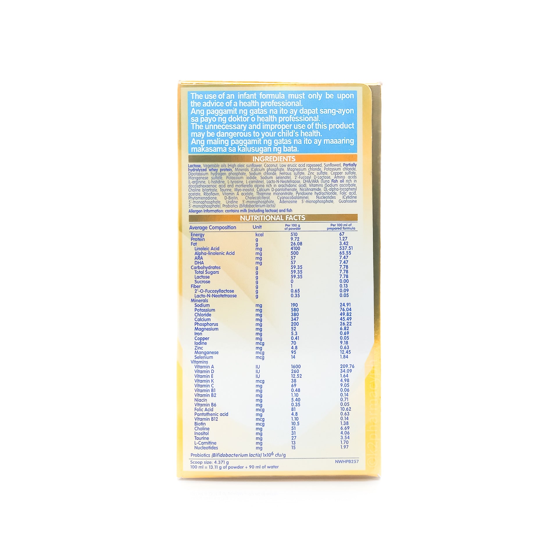 Nestle® Nan® InfiniPro® HW One 1.4kg