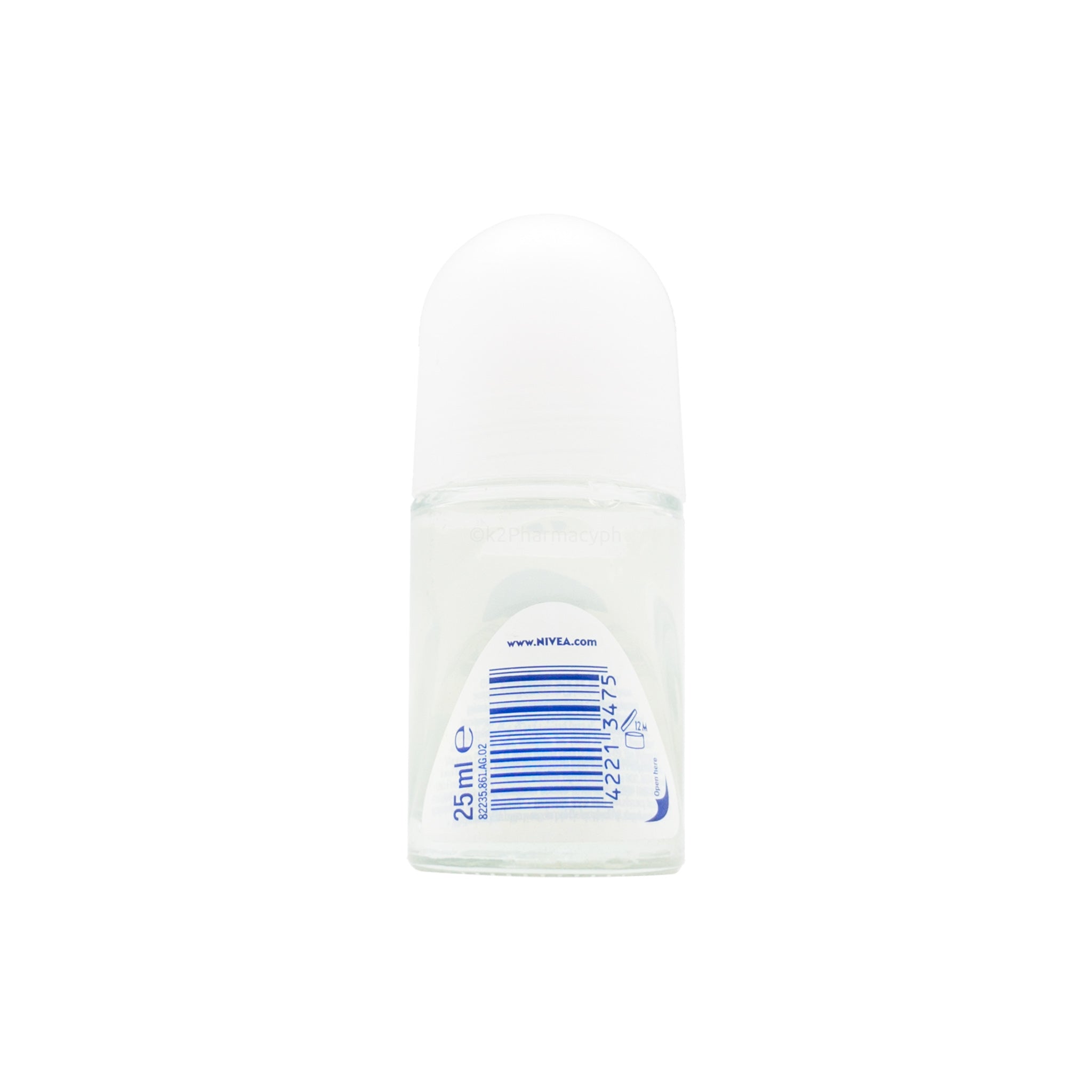 Nivea Roll On Invisible for Black & White Clear 25mL