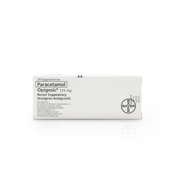 Opigesic® 125mg Rectal Suppositorry