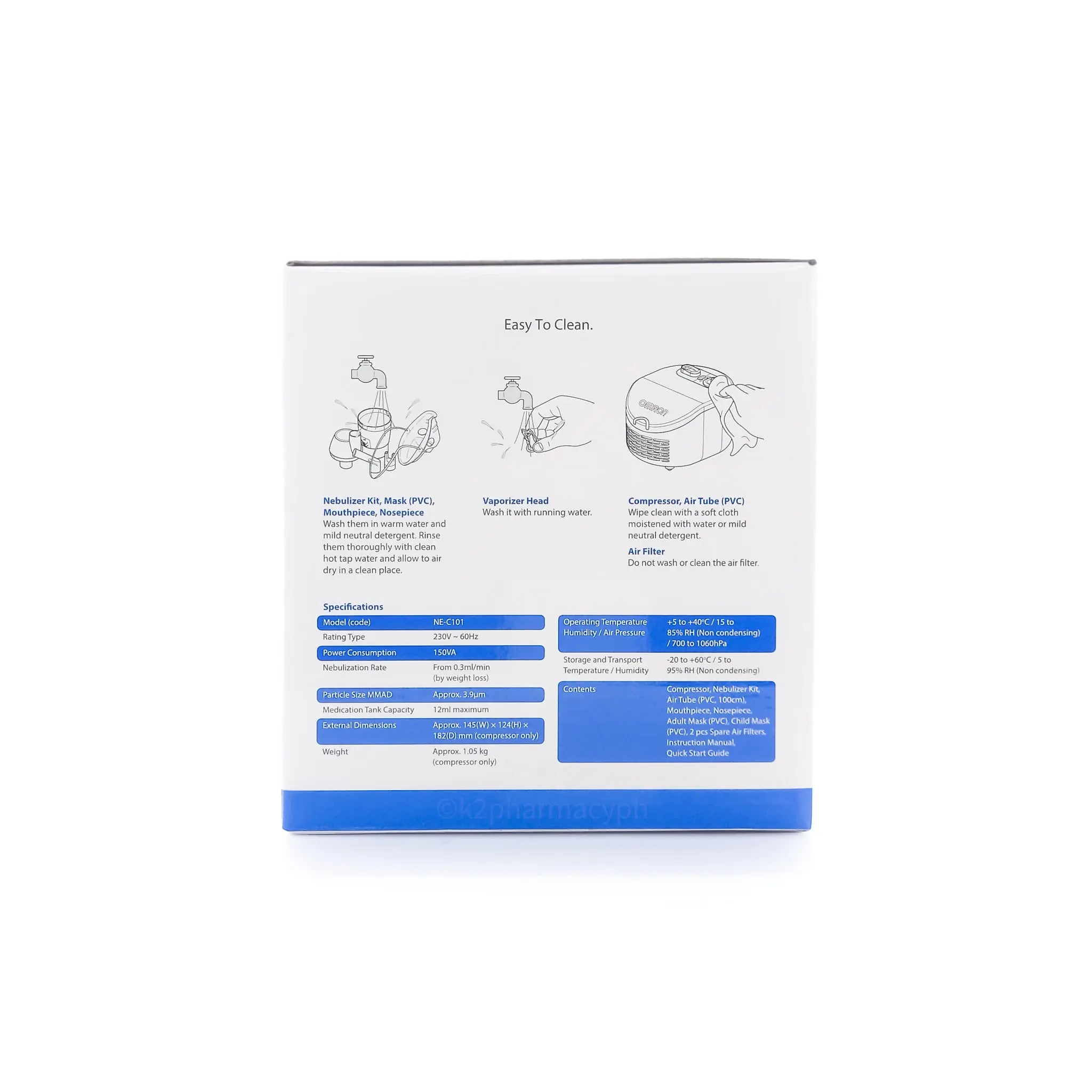 Omron Compressor Nebulizer NE-C101 Collins International Trading ...
