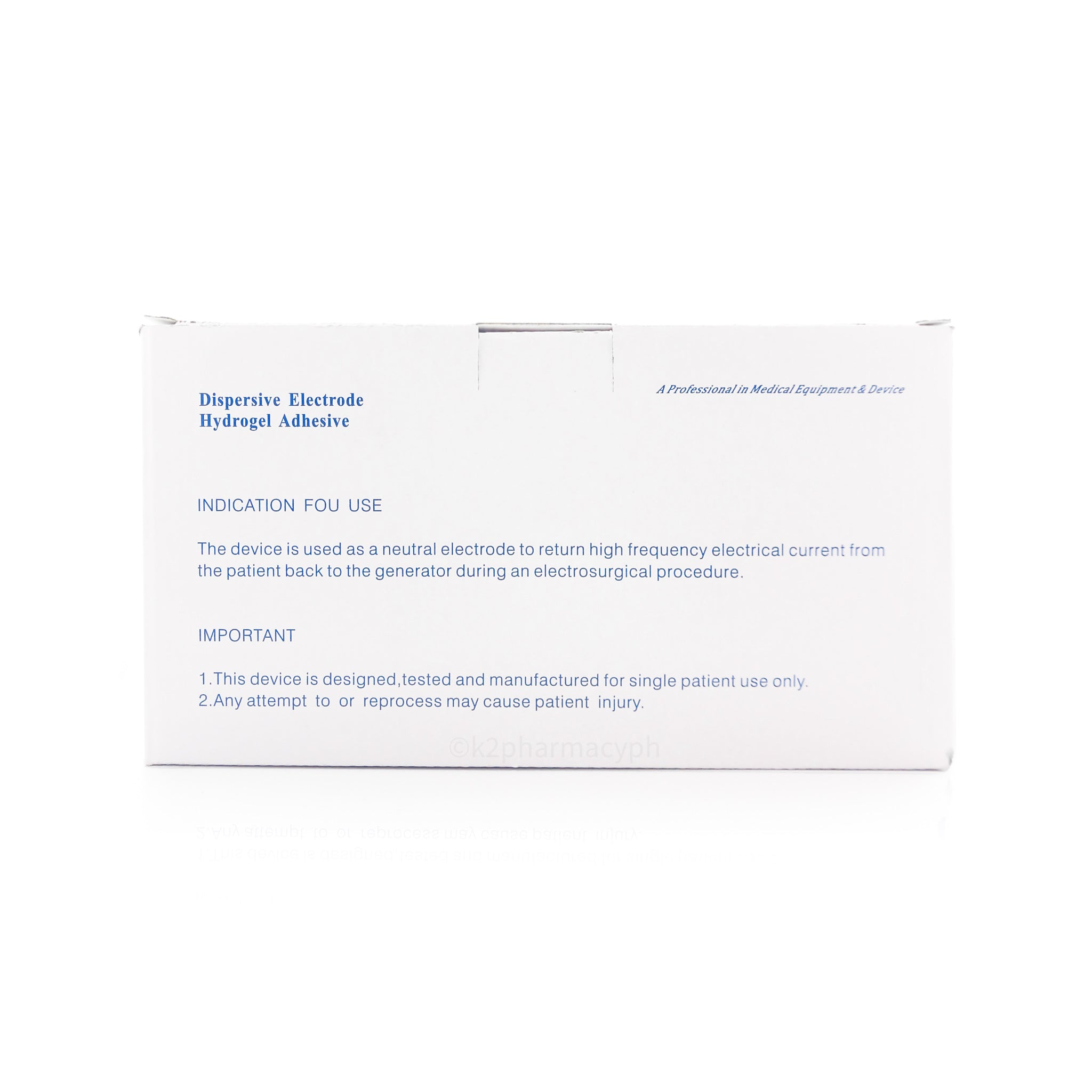 Ormed Dispersive Electrode Hydrogel Adhesive