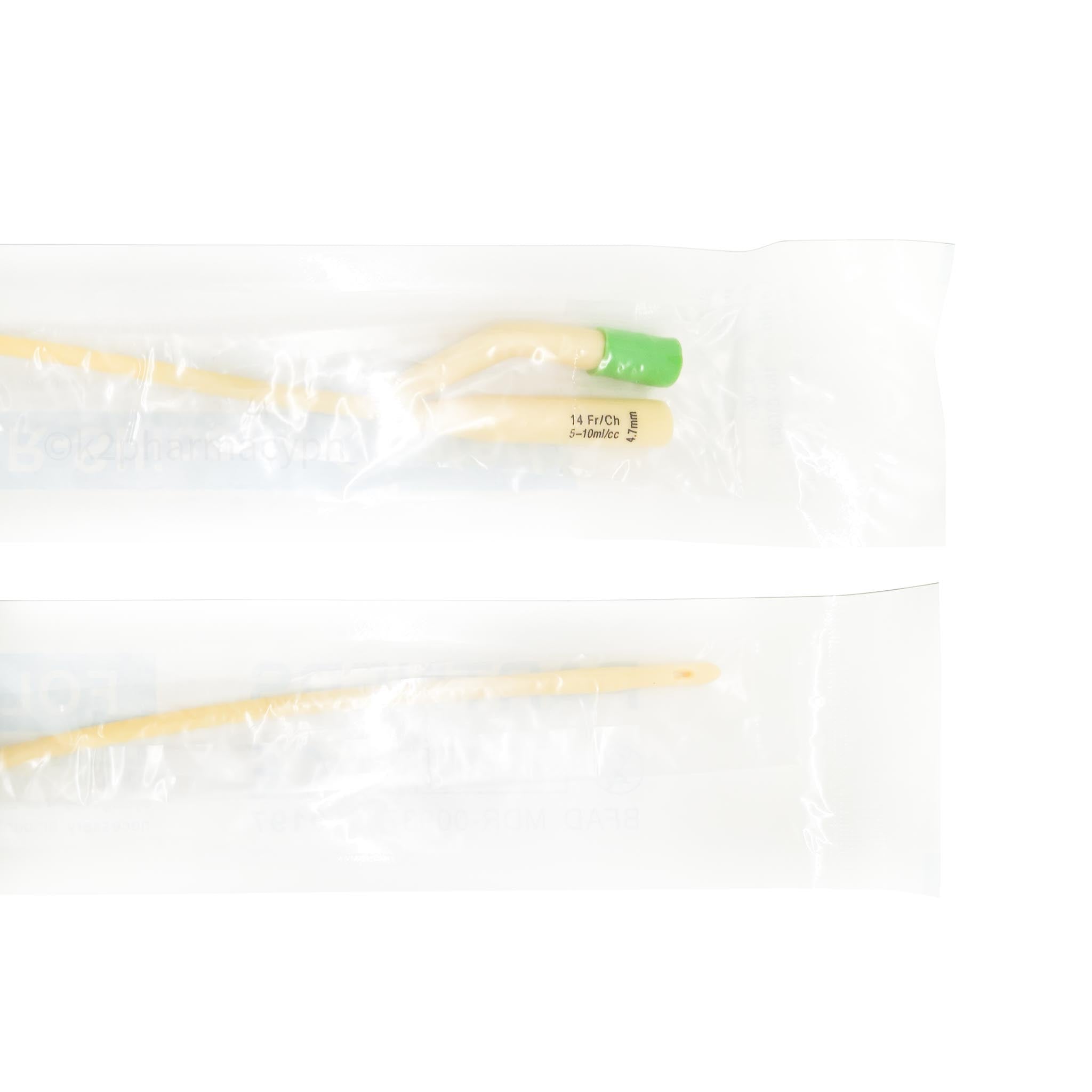 Partners Foley Catheter-Silicone Coated 2-Way14Fr 5-10mL/cc / 4.7mm