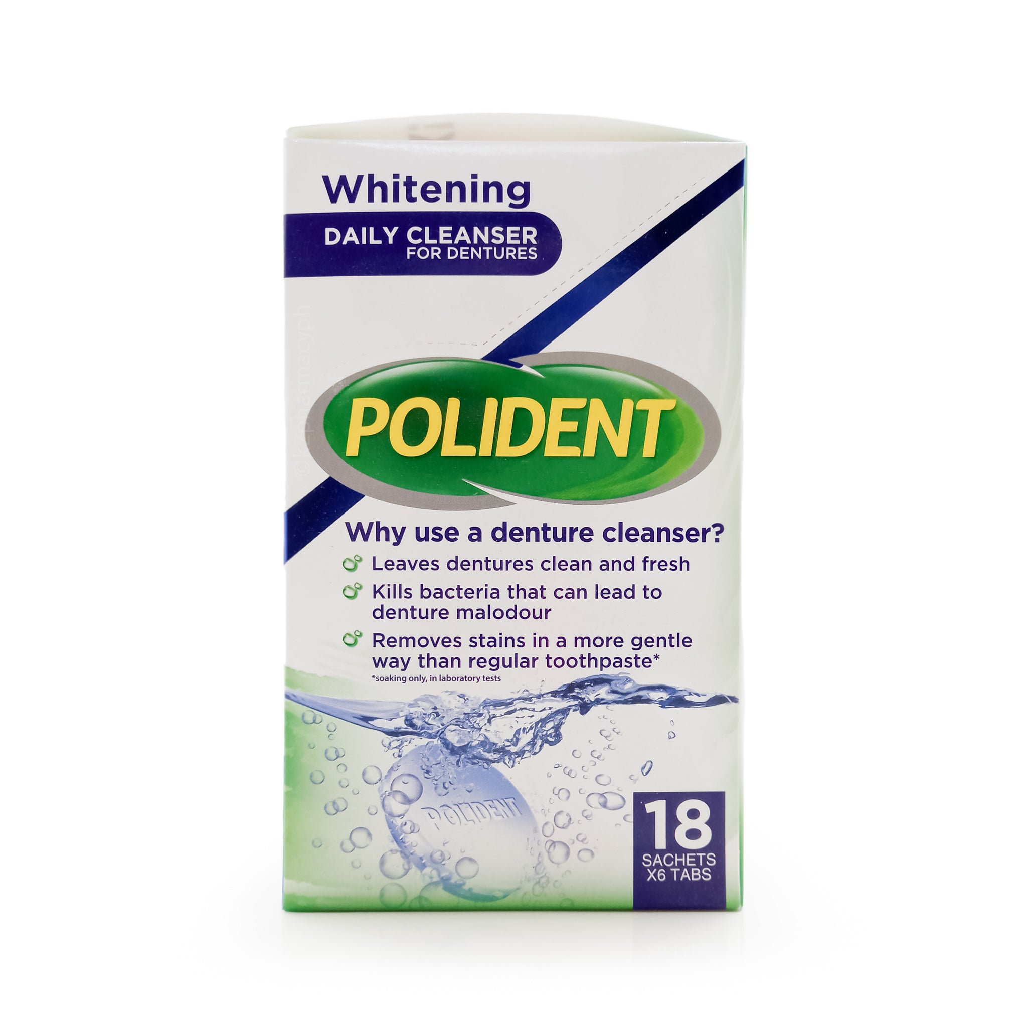 Polident Denture Cleanser Tablet Trial Packs