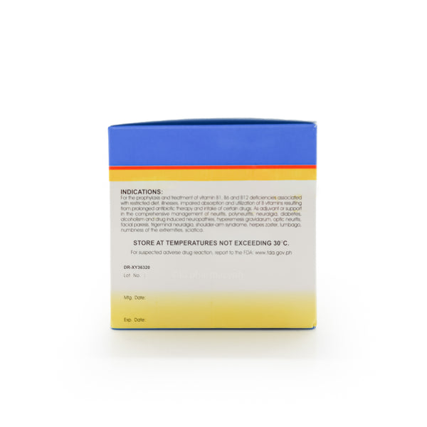 Polynerv™ 1000 Thiamine Mononitrate (Vit. B1) Pyridoxine HCI (Vit. B6 ...