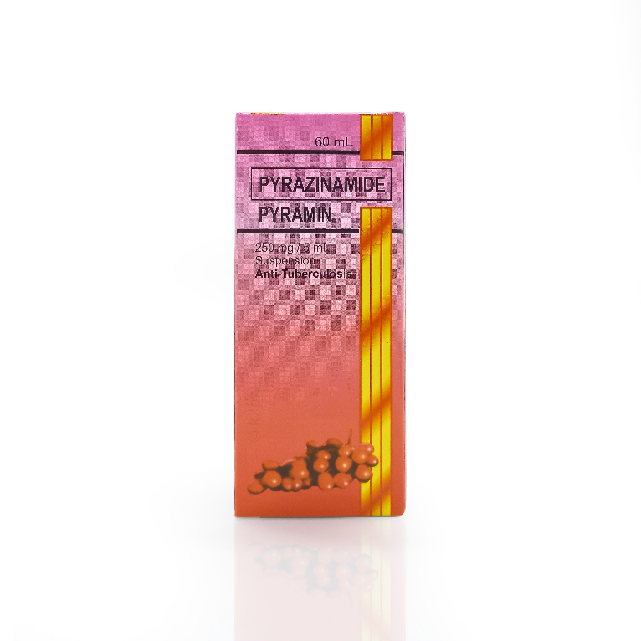 Pyramin 250mg/5mL Pyrazinamide Suspension 60mL