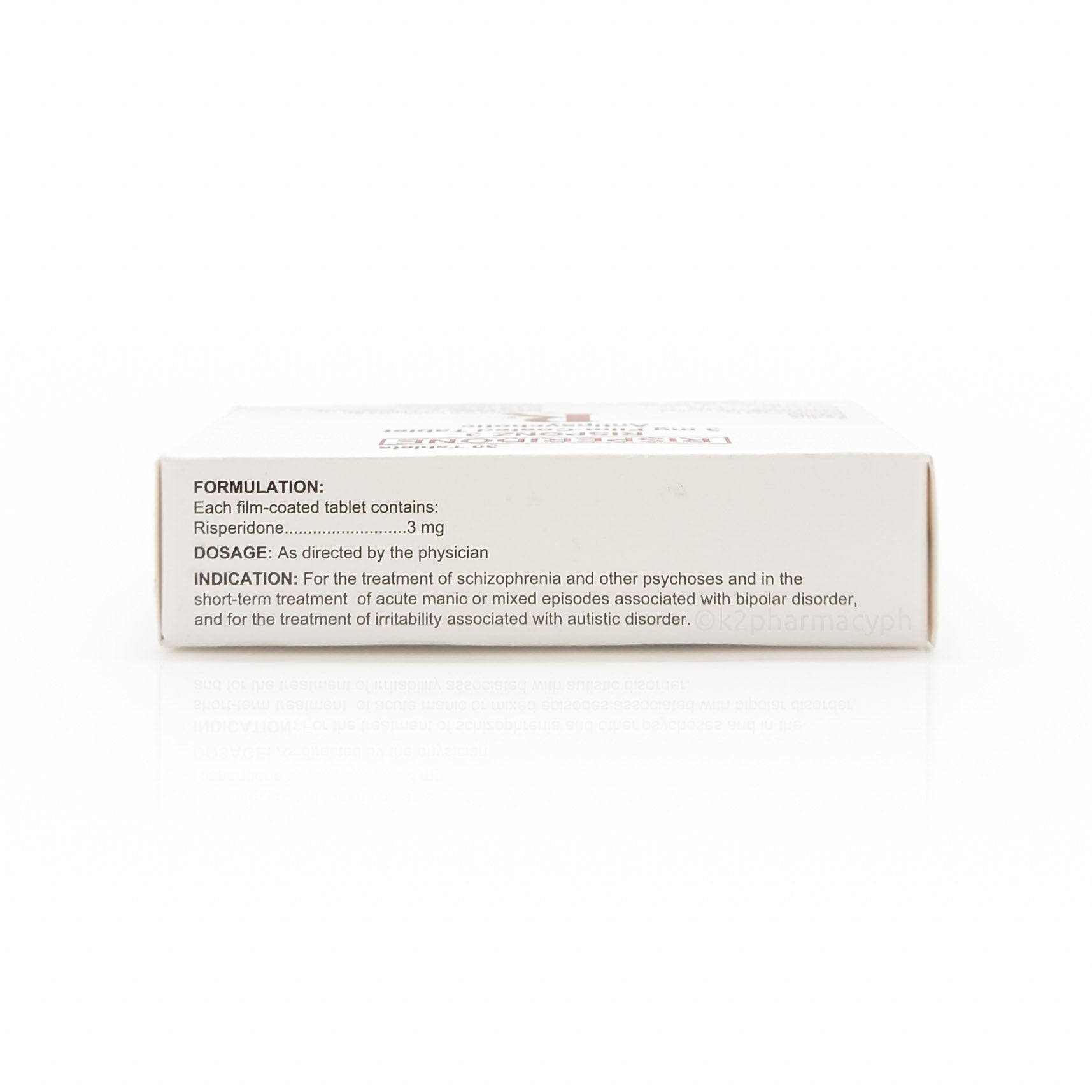 Risponz 3 Risperidone 3mg Film-Coated Tablet
