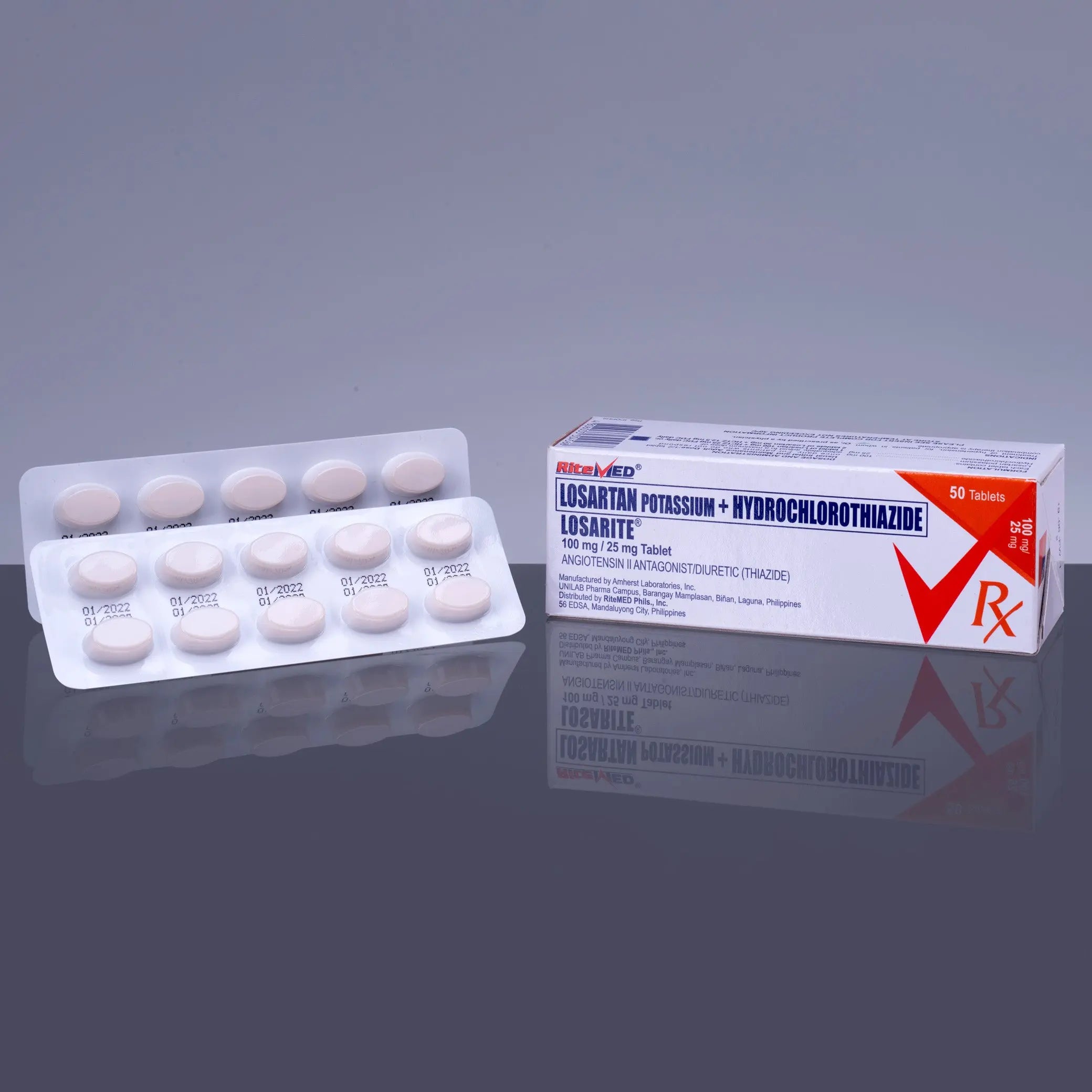 RiteMed® Losarite® 100mg Tablets Ritemed Philippines Inc.