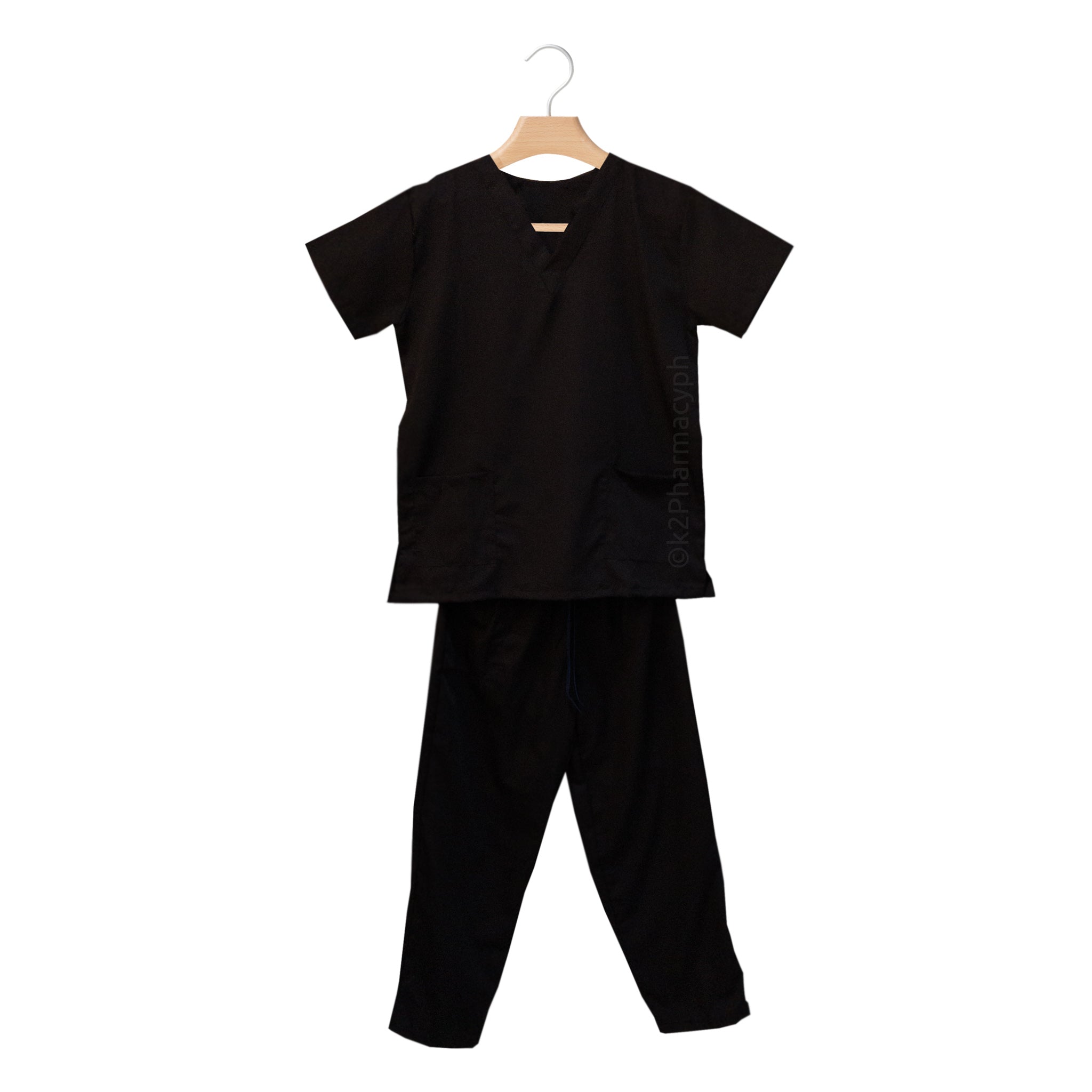 All / Scrub Suit Black Terno