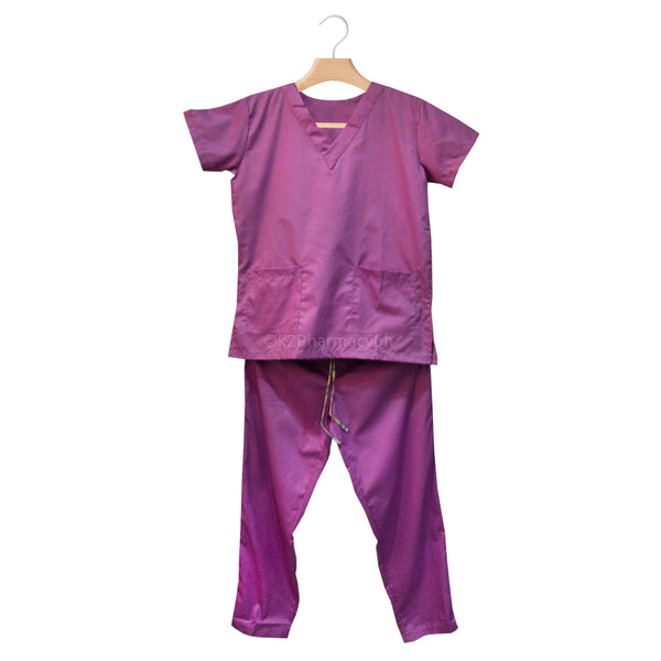 Scrub Suit Purple Terno
