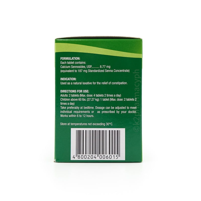 Senokot® 8.77mg Tablets