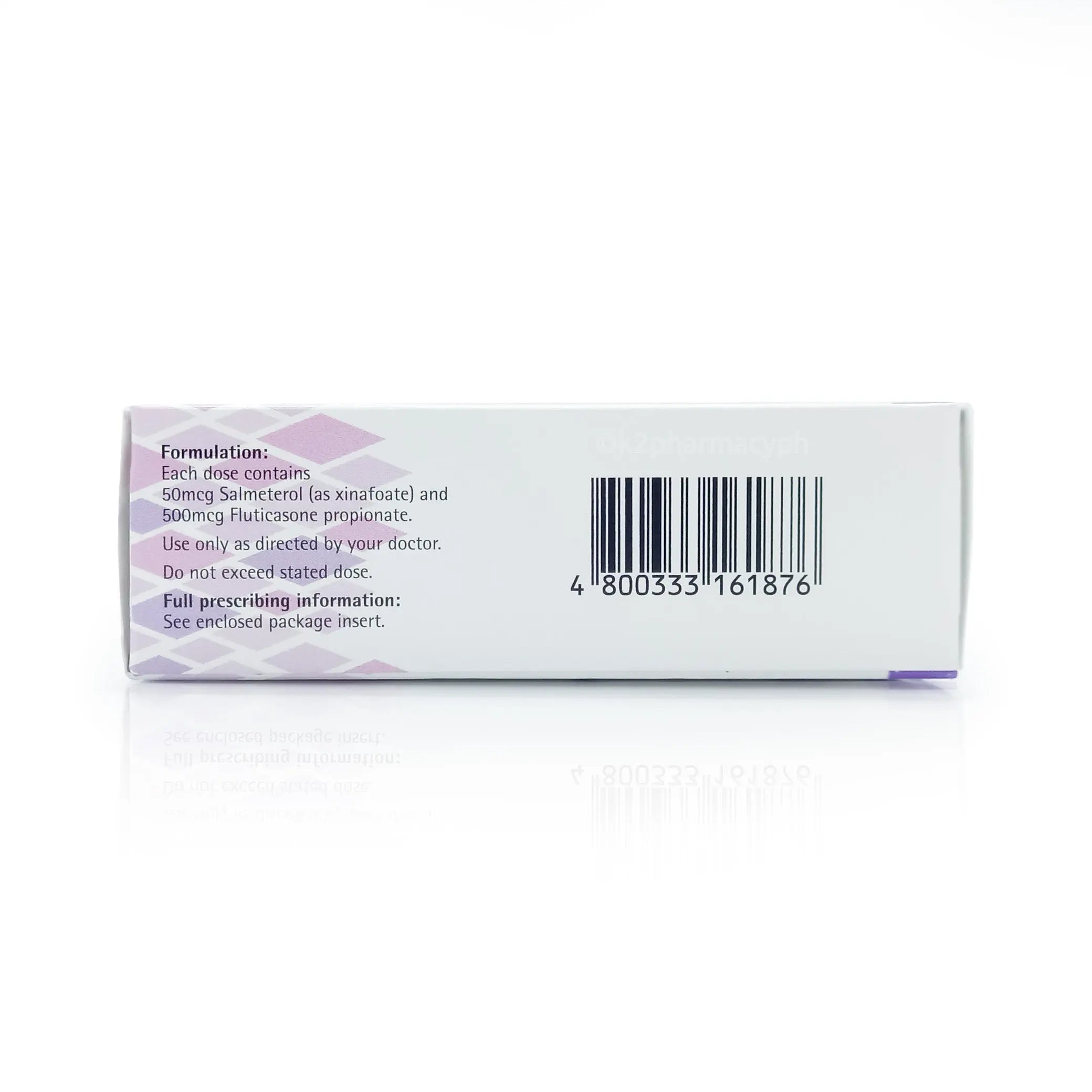 Seretide 500 Diskus 50mcg / 2000mcg Dry Powder for Inhalation Zuellig ...