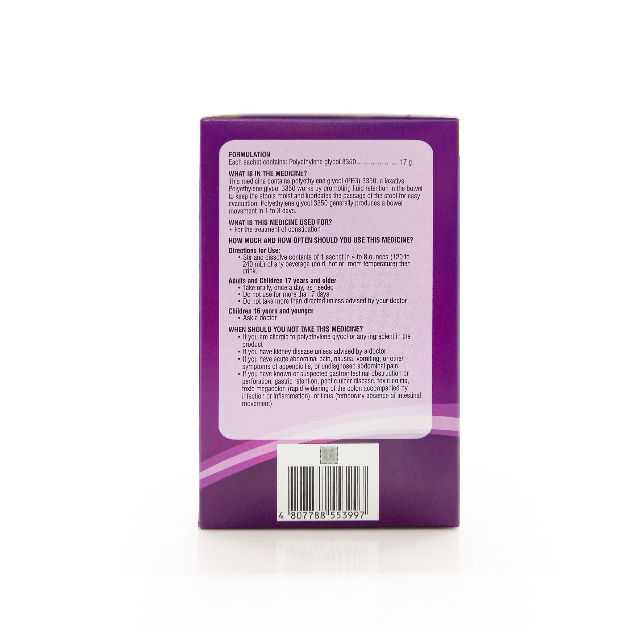 Surelax® 17g Powder for Oral Solution