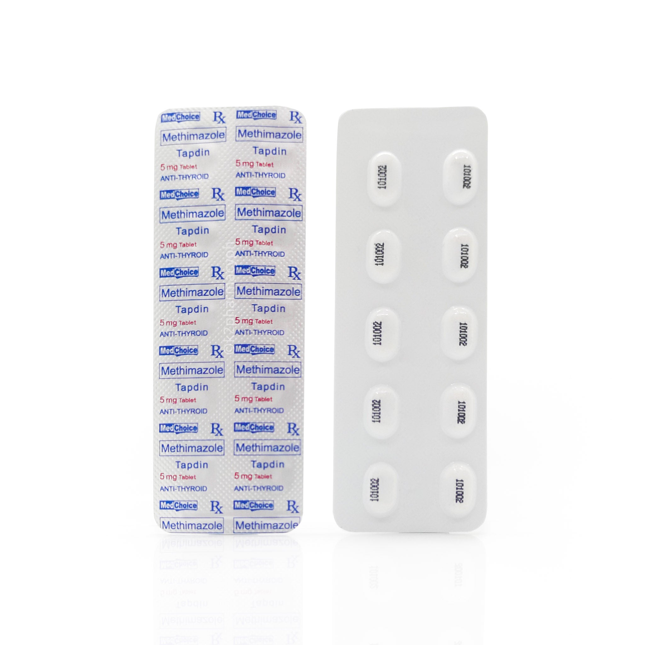 Tapdin Methimazole 5mg Tablets