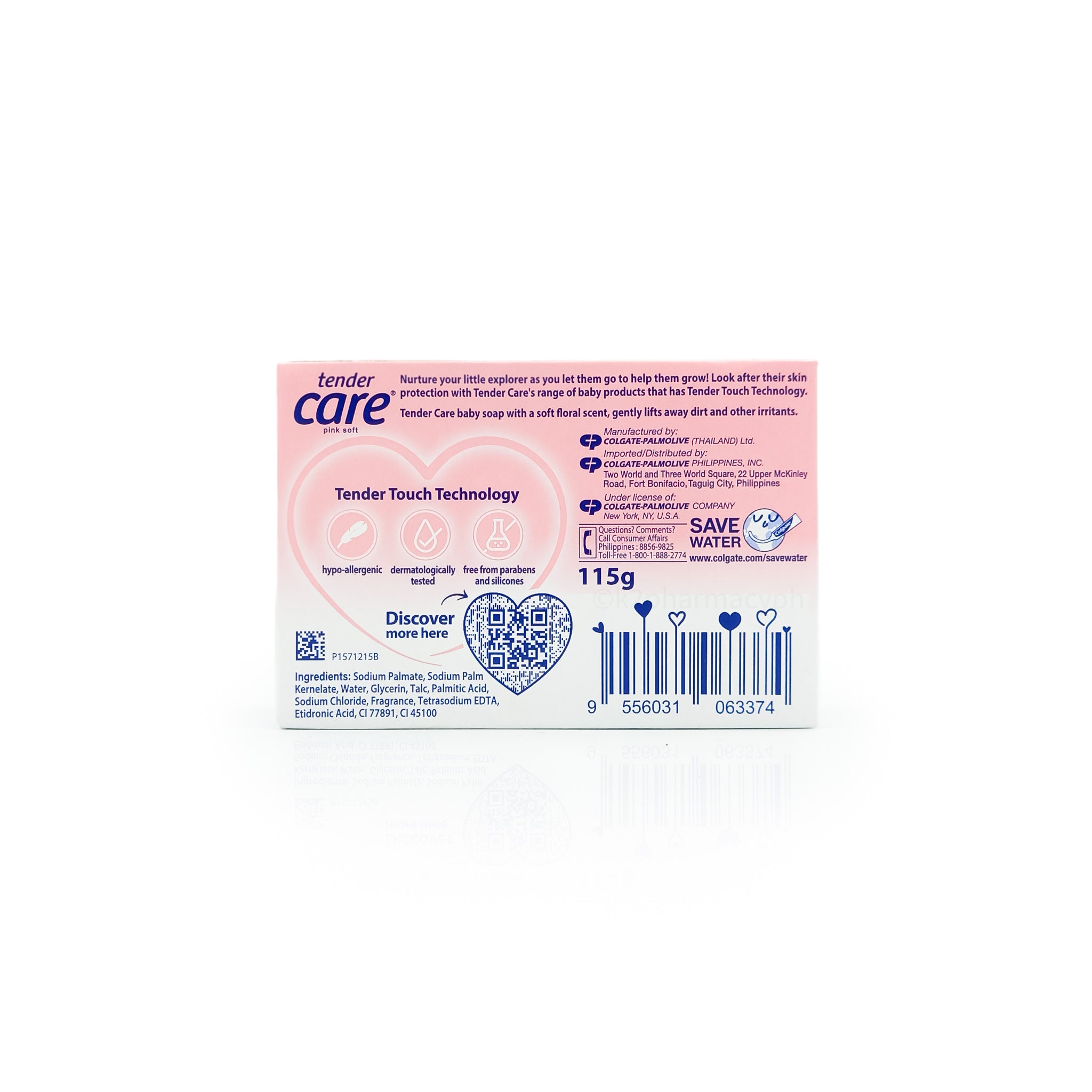 Tender Care® Pink Soft Baby Soap 115g