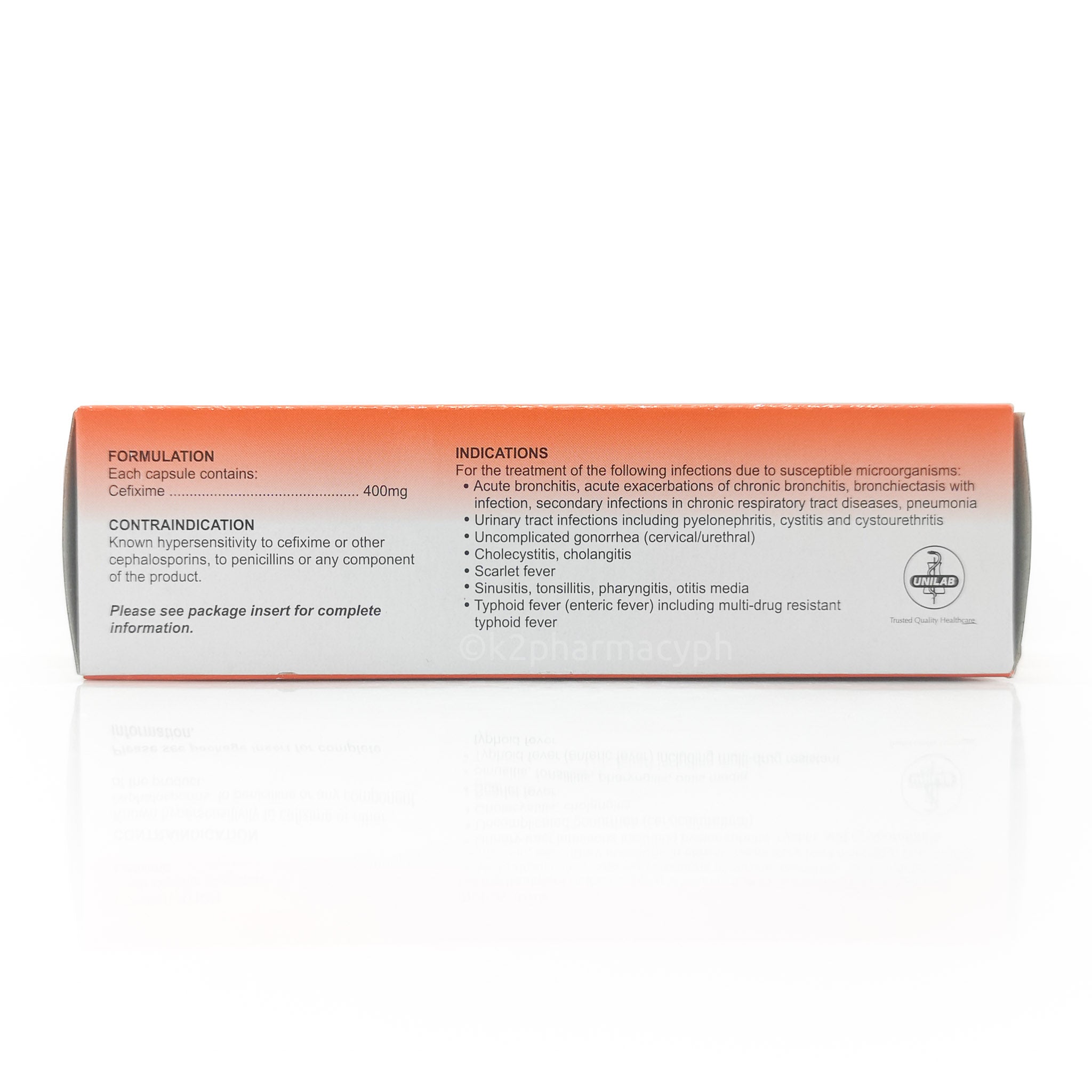 Tergecef® OD 400mg Capsule