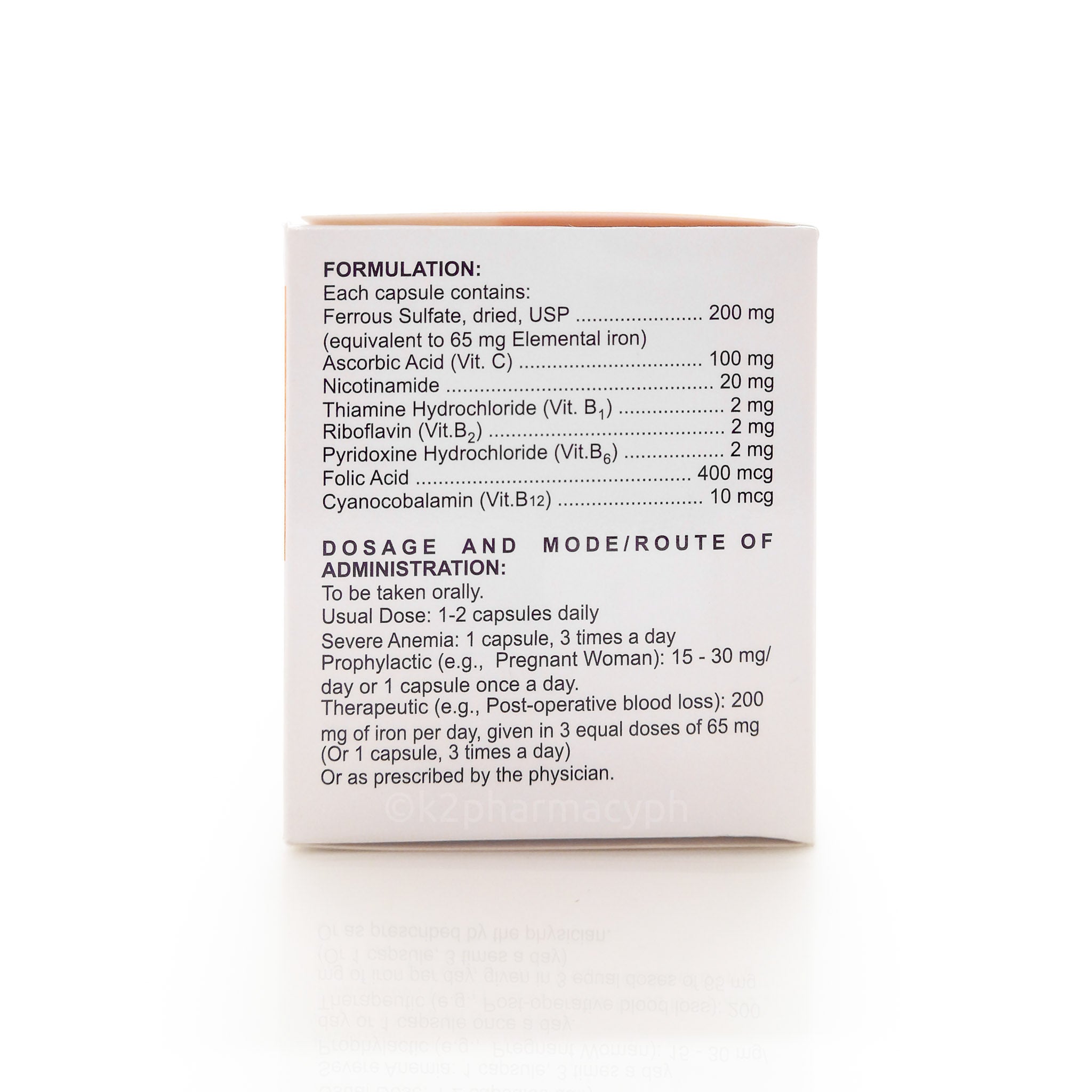 Terraferon Multivitamins + Iron Capsules