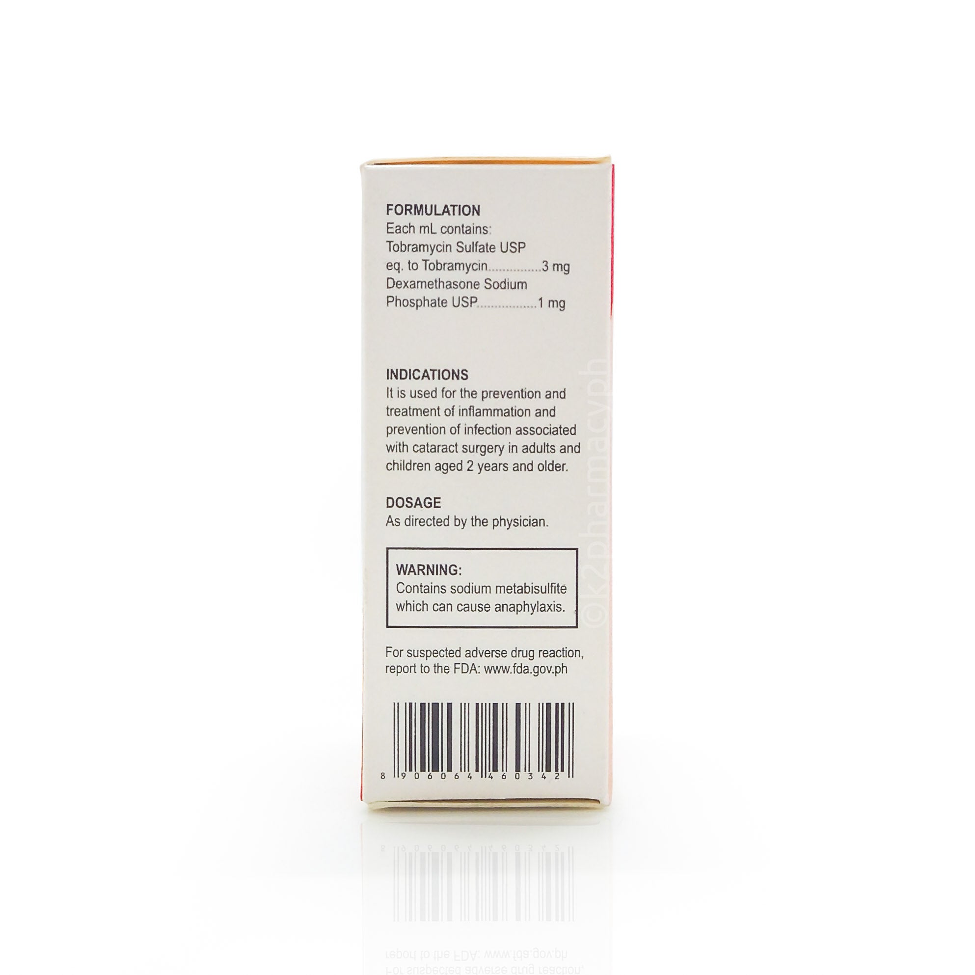 Tobyn-D 3mg/1mg Opthalmic Solution 10mL
