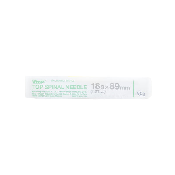 Top Spinal Needle 18G x 89mm