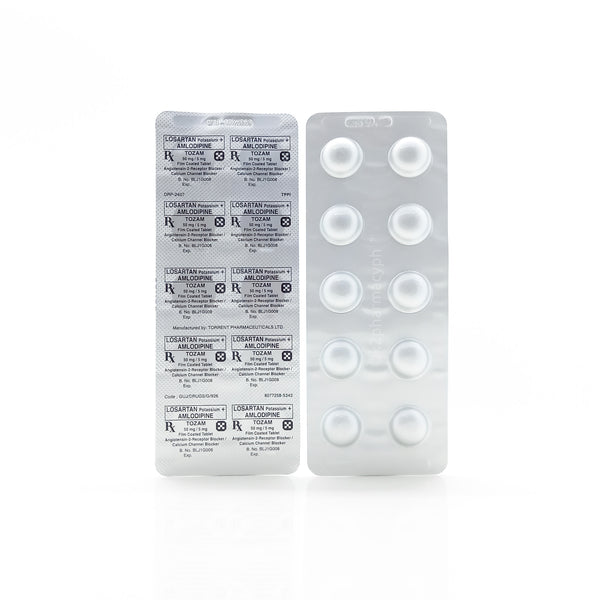 Tozam 50mg/5mg Tablets