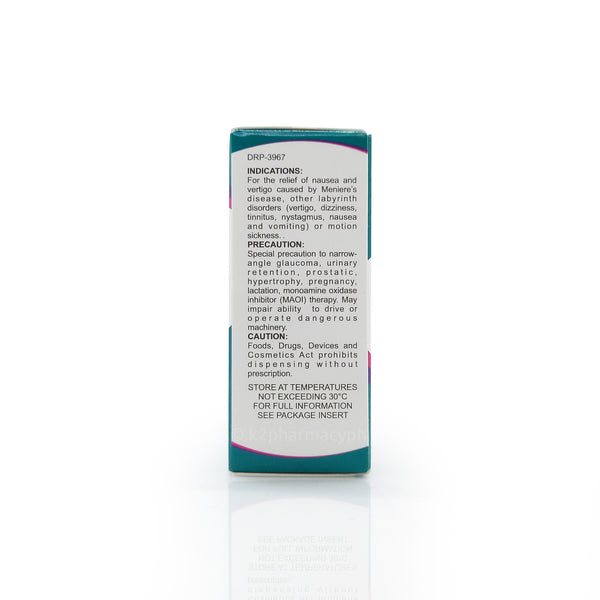 Vertex Cinnarizine 25mg Tablets