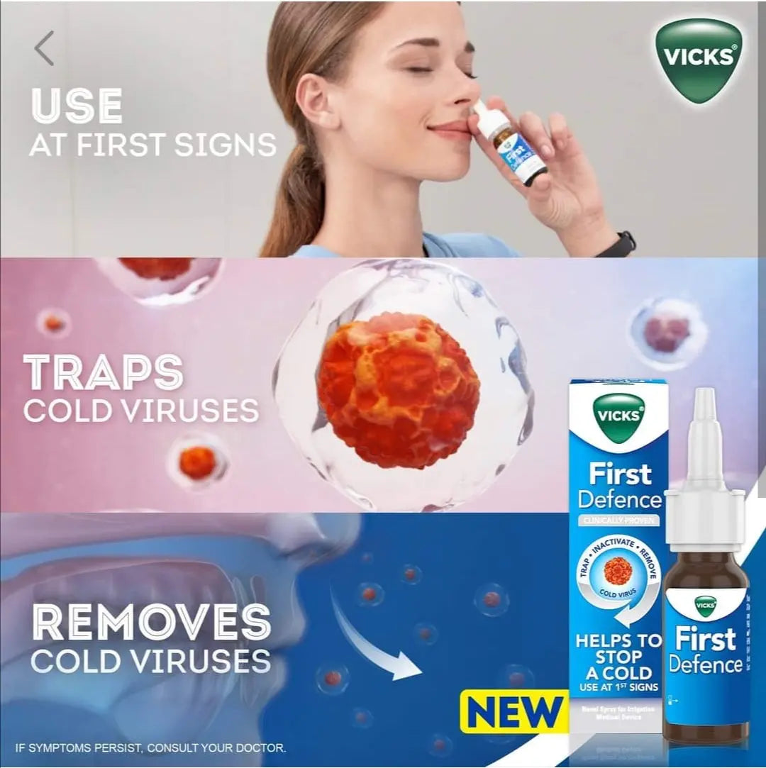 Vicks® First Defence Nasal Spray 15mL Right Goods Philippines Incorporated