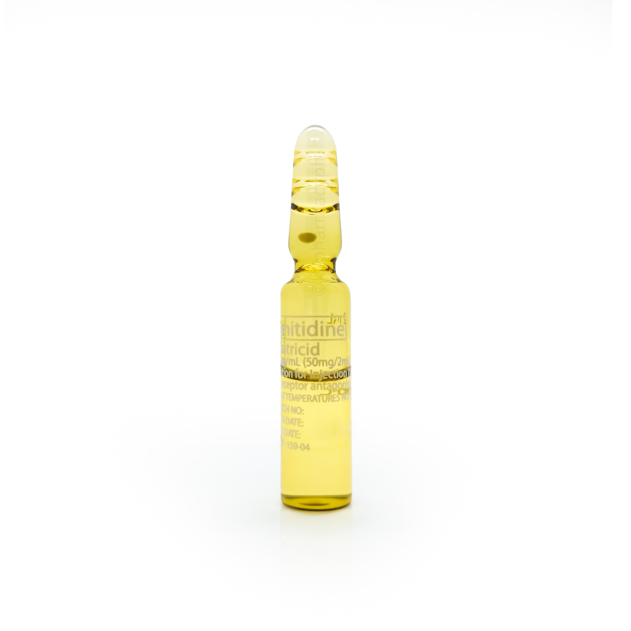 Zantricid Ranitidine 25mg/mL (50mg/2mL) Sterile Solution for Injection