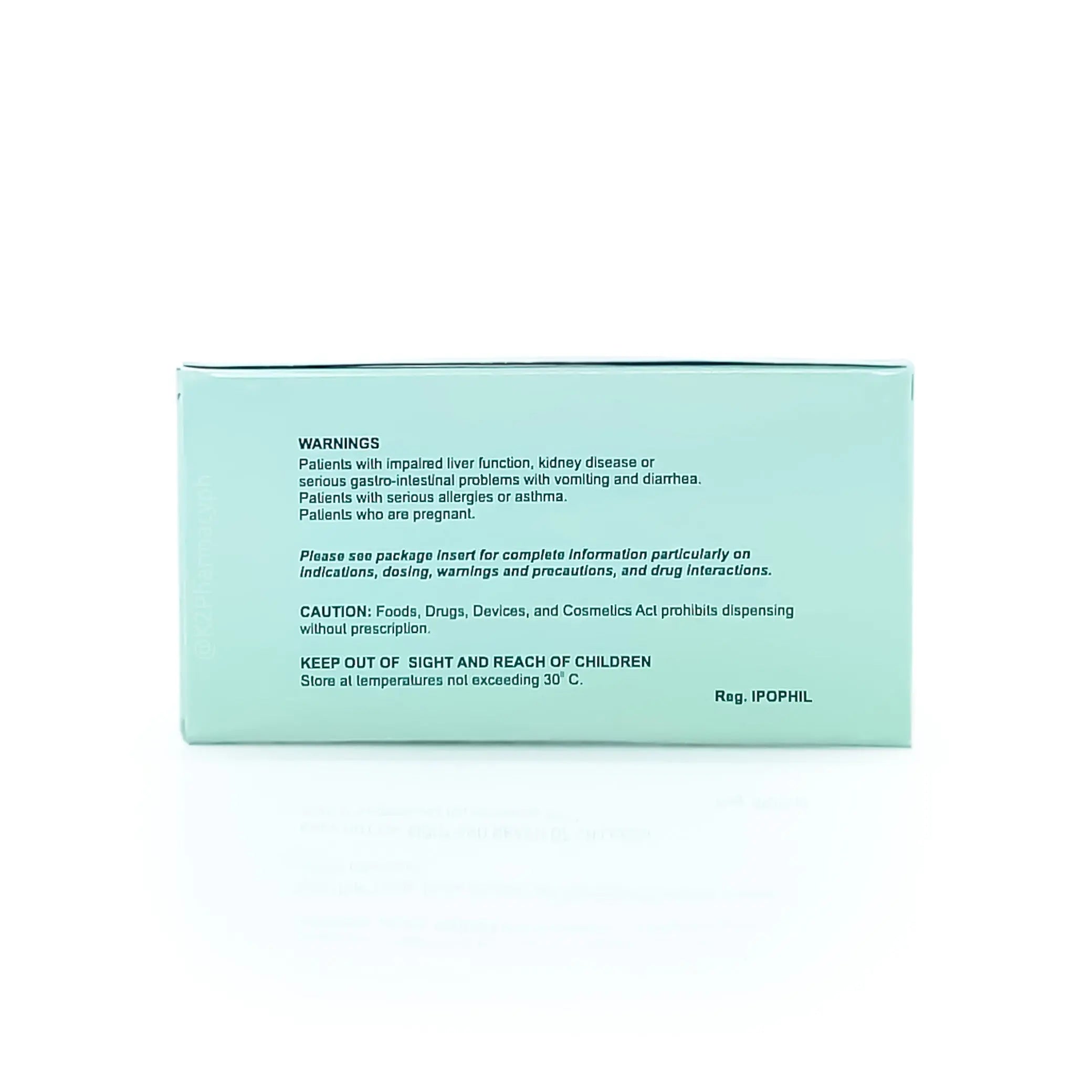 Zenith® 500mg Tablets UNILAB INC. United Laboratories, Incorporated