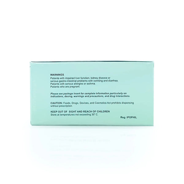 Zenith® 500mg Tablets UNILAB INC. United Laboratories, Incorporated