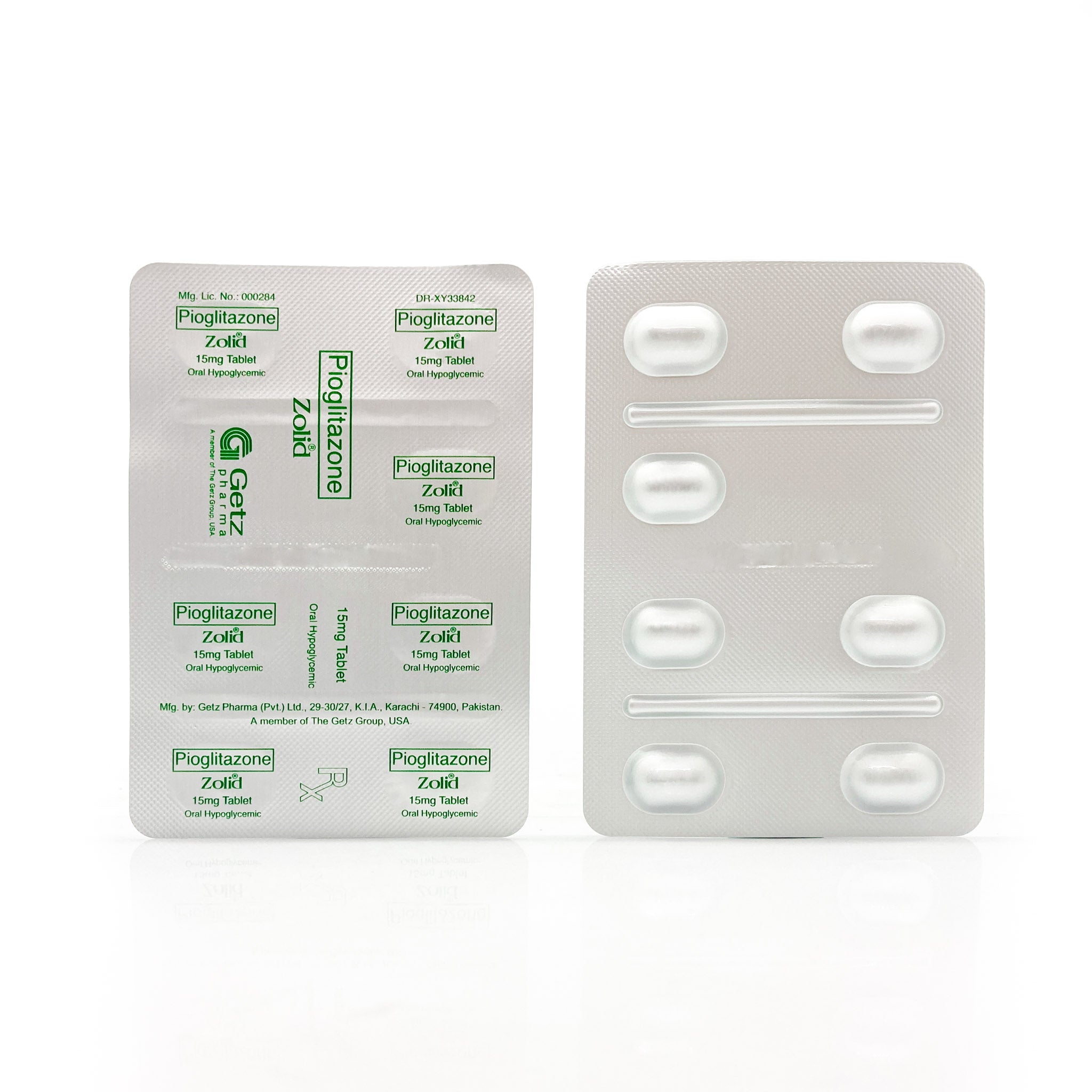 Zolid® 15mg Tablets