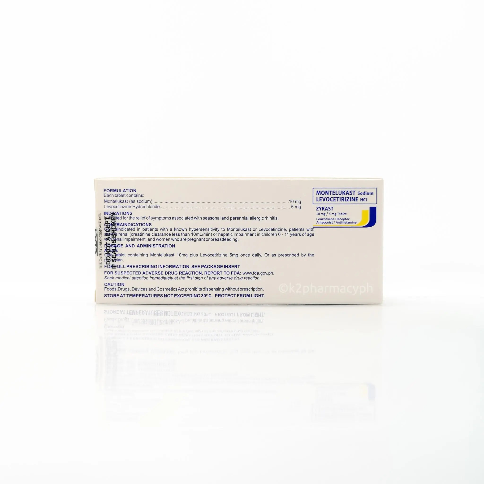 Zykast 10mg / 5mg Tablet Sahar International Trading, Inc.