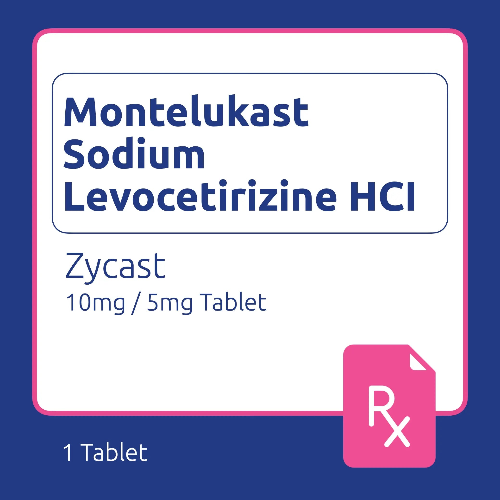 Zykast 10mg / 5mg Tablet Sahar International Trading, Inc.